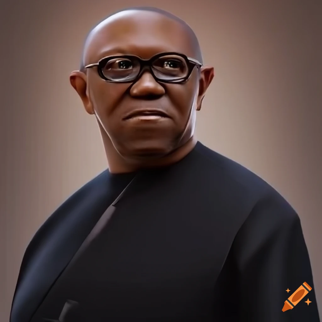 Visually stunning 3D image of Nigerian presidential candidate, Peter ...