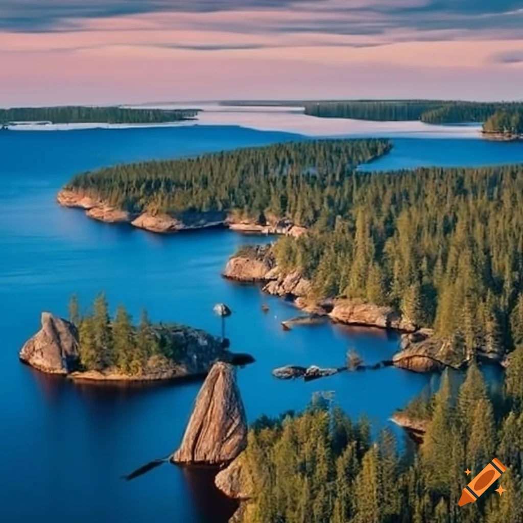 Archipelago in finland