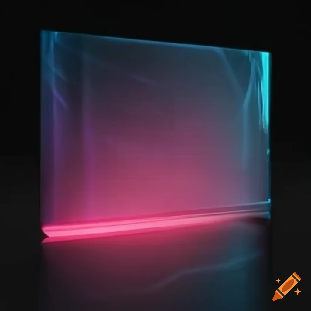 Rectangular hologram screen on Craiyon