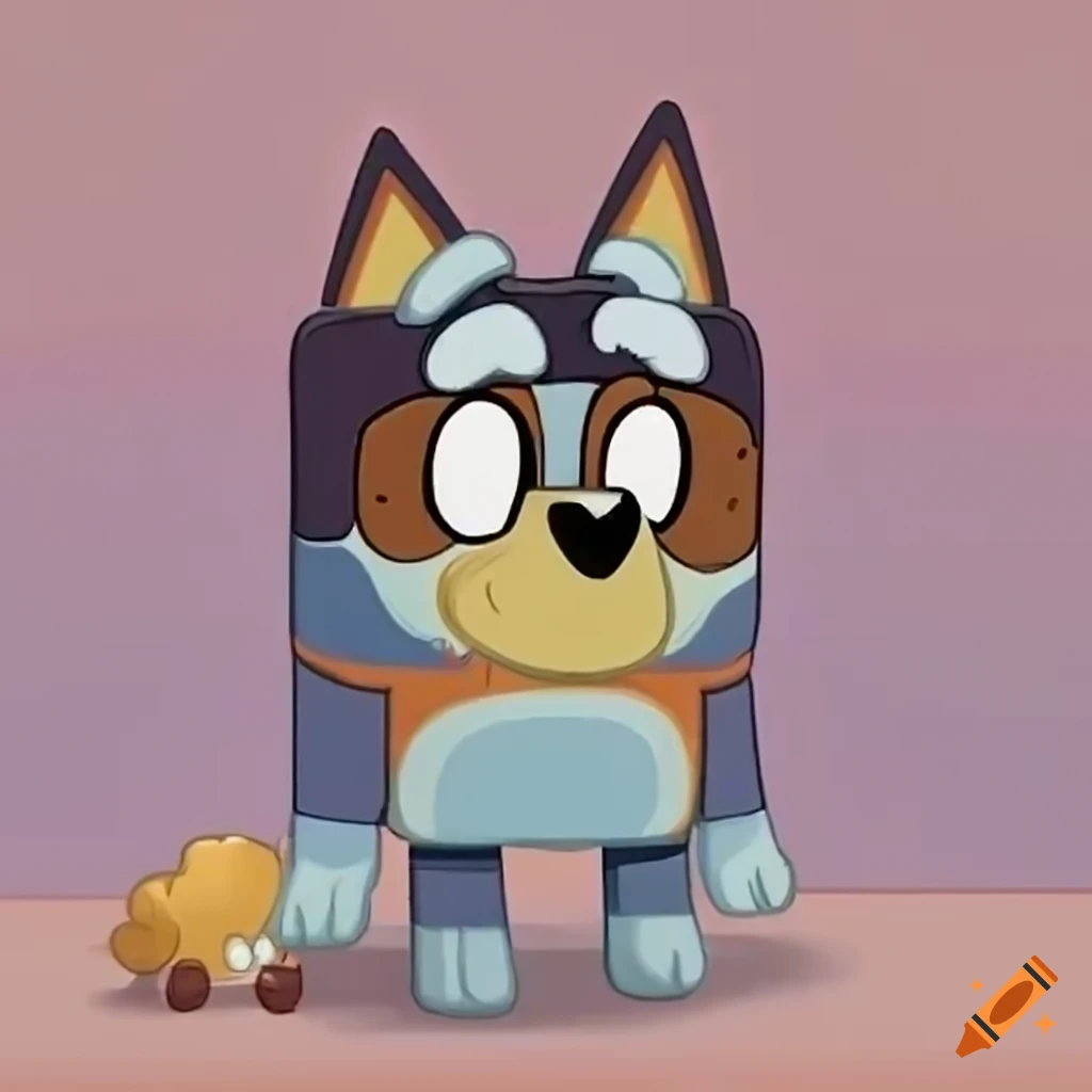 Muffin from bluey on Craiyon