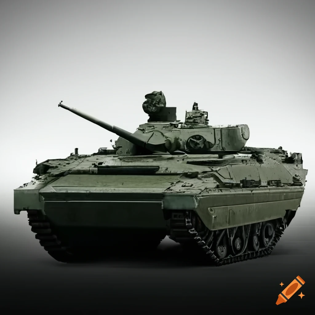 Russian modern bmp 2 grey background