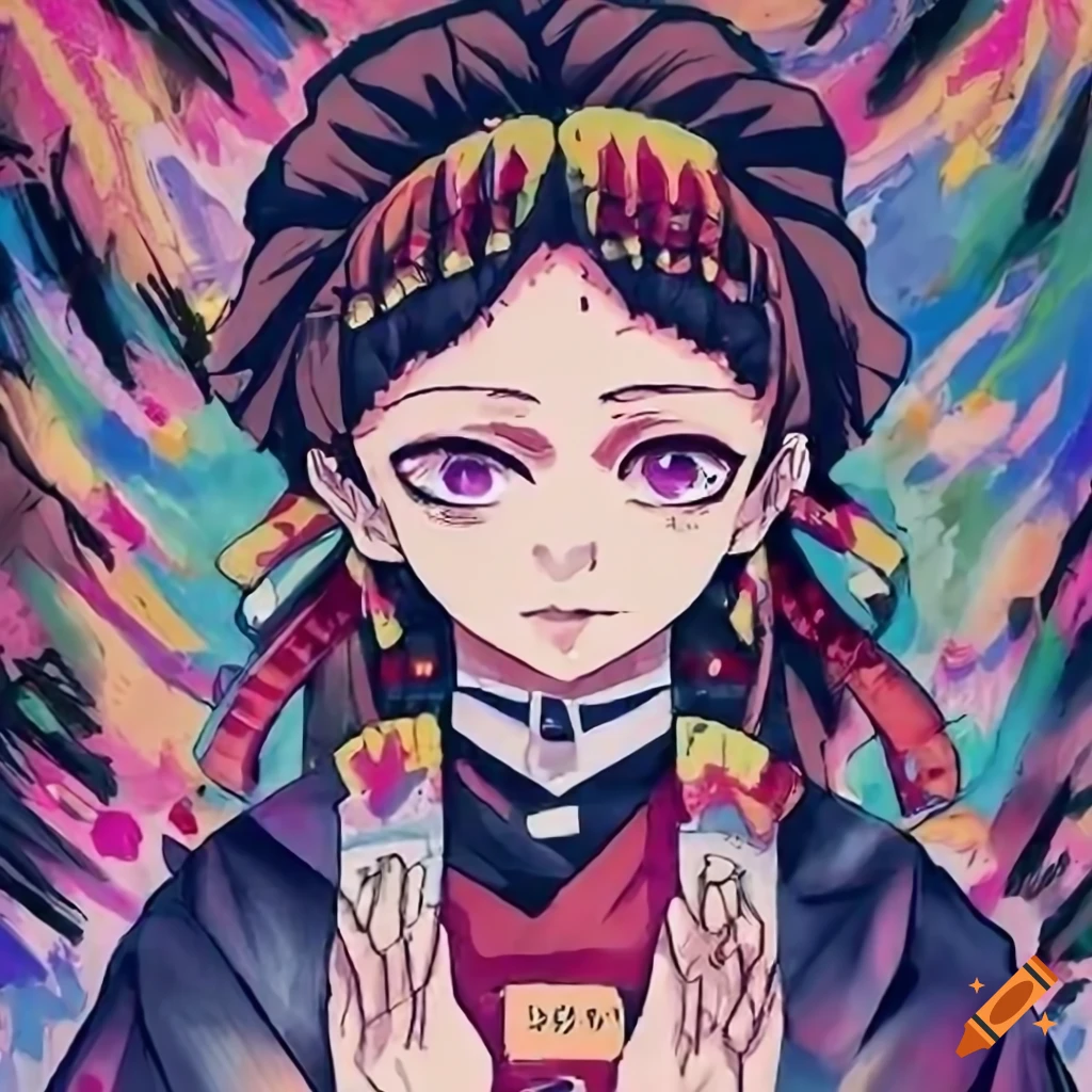 Tamayo demon slayer on Craiyon