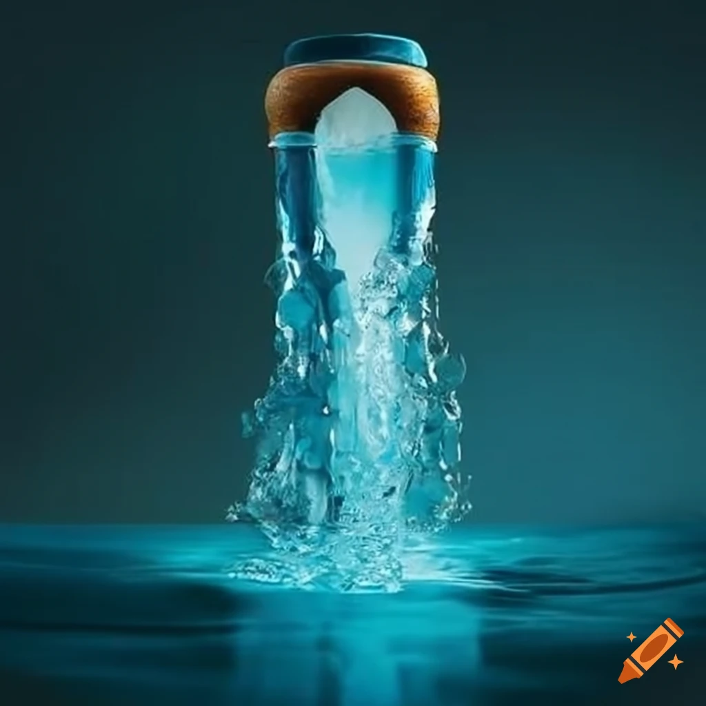 Water with kazakh culture