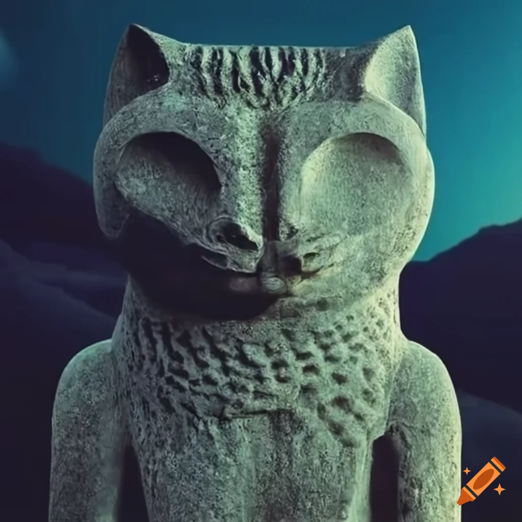 A small group of people, many thousands of years ago, standing in front ...