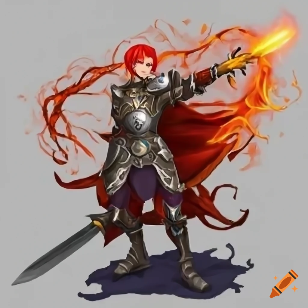 Anime_pathfinder_character_aasimar_man_with_red_hair_and_light_skin ...