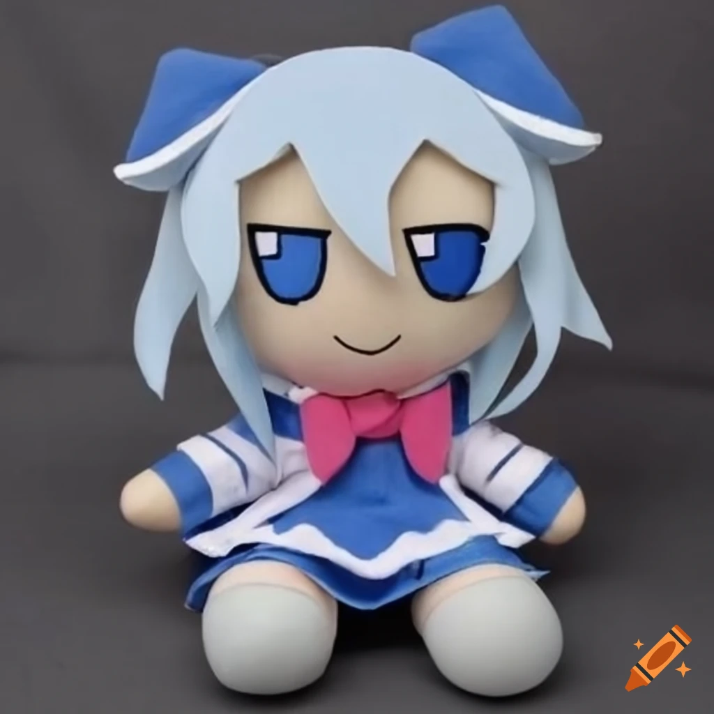 Cirno fumo on Craiyon