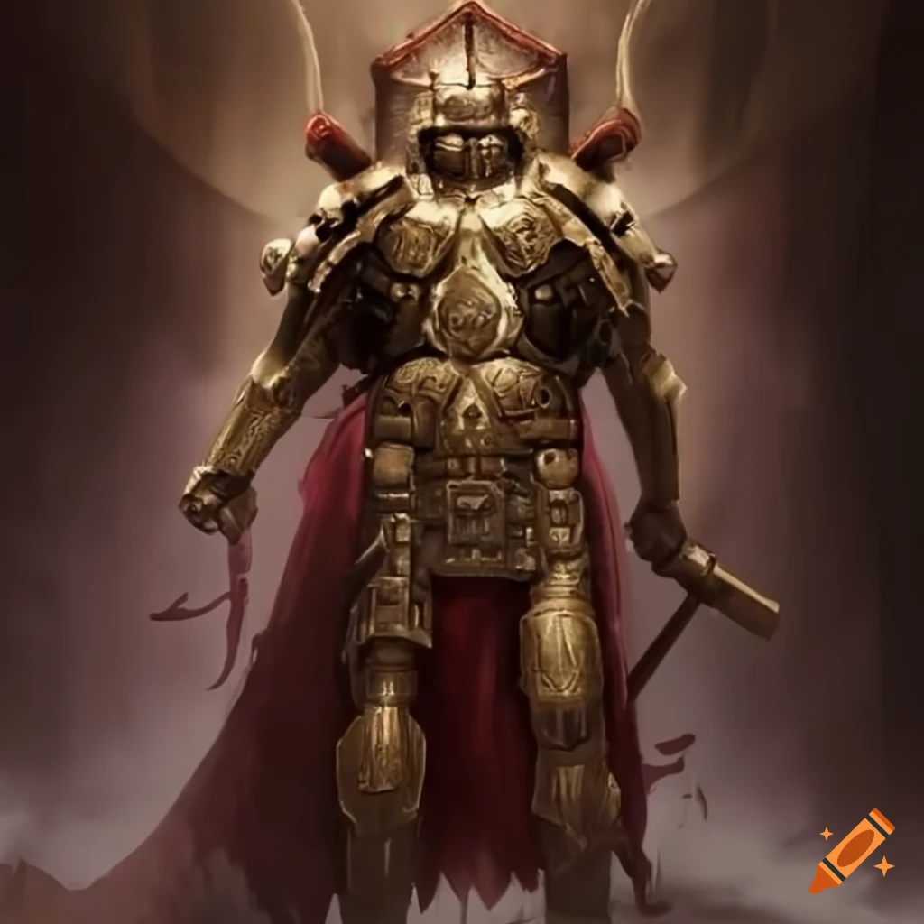 Iron triarchy centurion on Craiyon