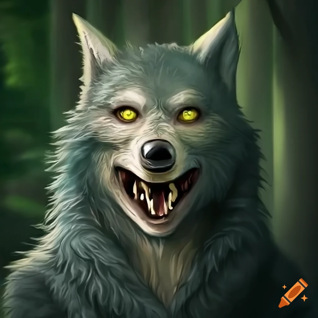 Werewolf Face Cute
