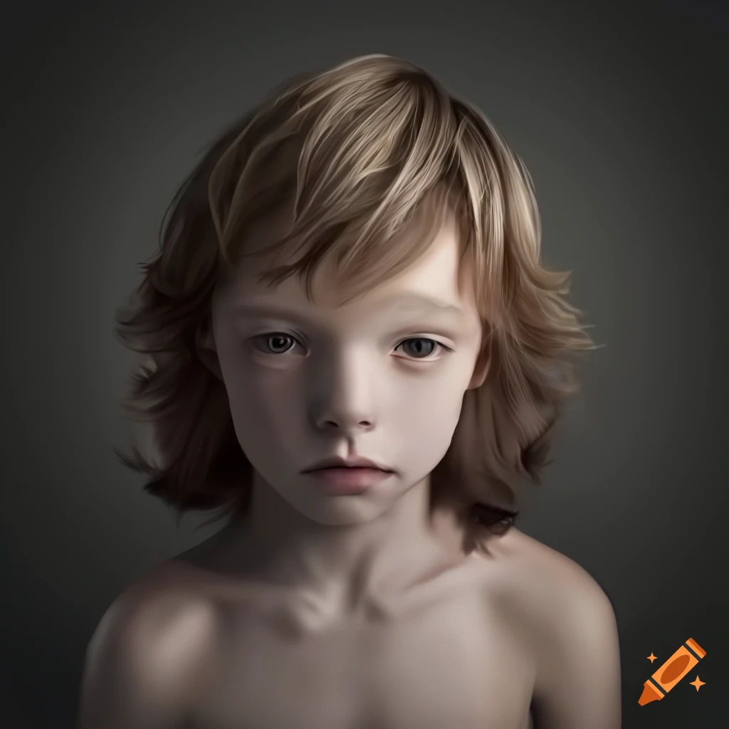 Art boy photorealistic upscale on Craiyon