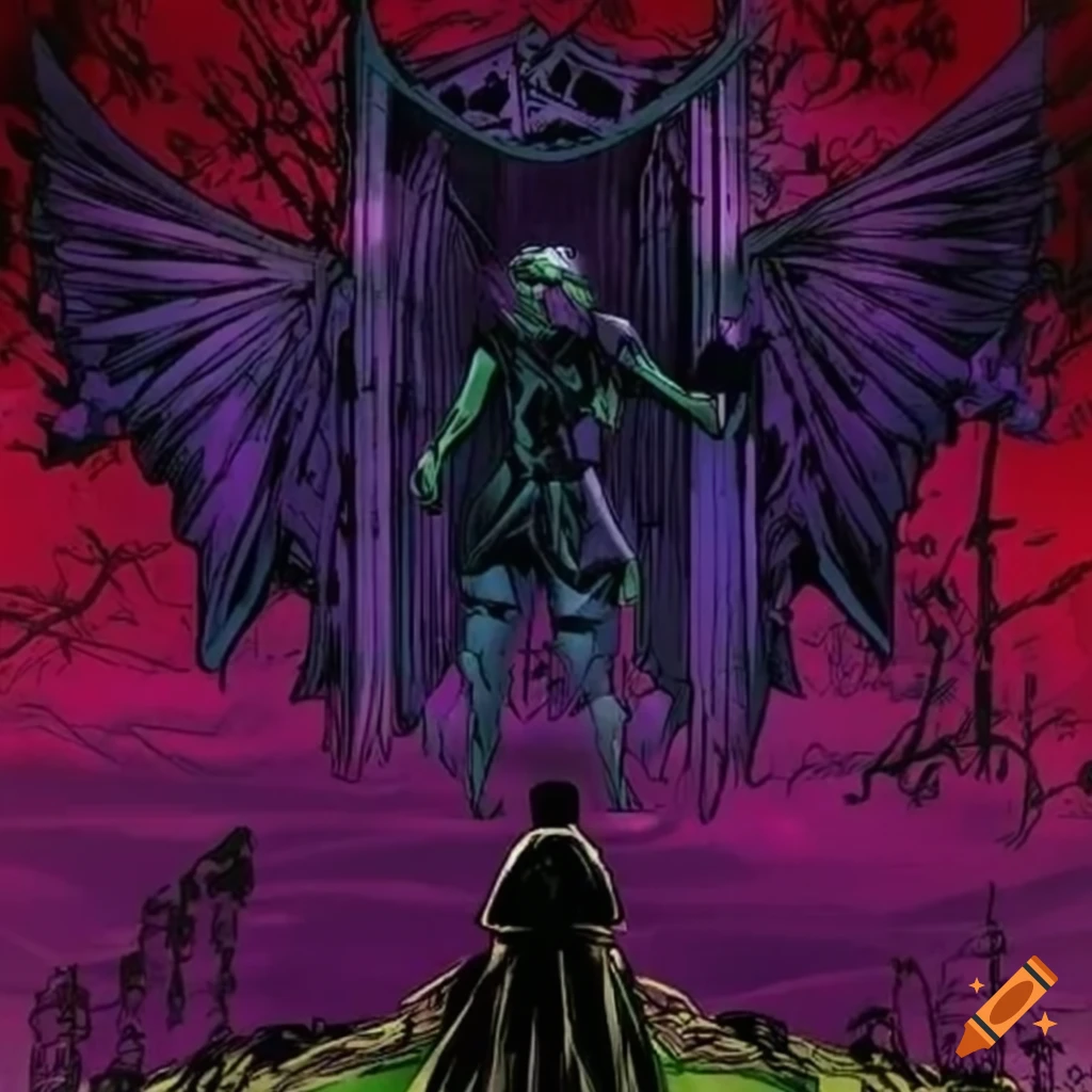 Beautiful gothic comic book panels, perfect for storytelling adventures ...