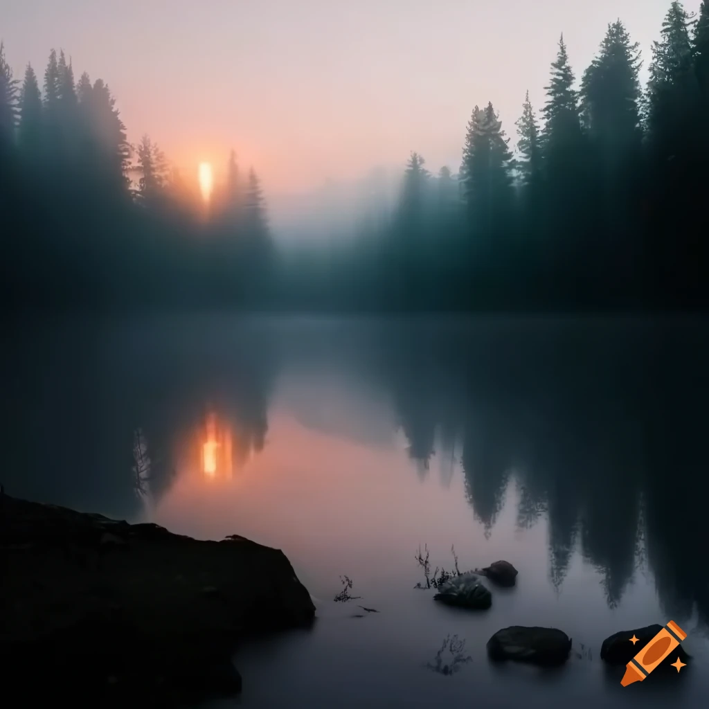 Forest At Dawn
