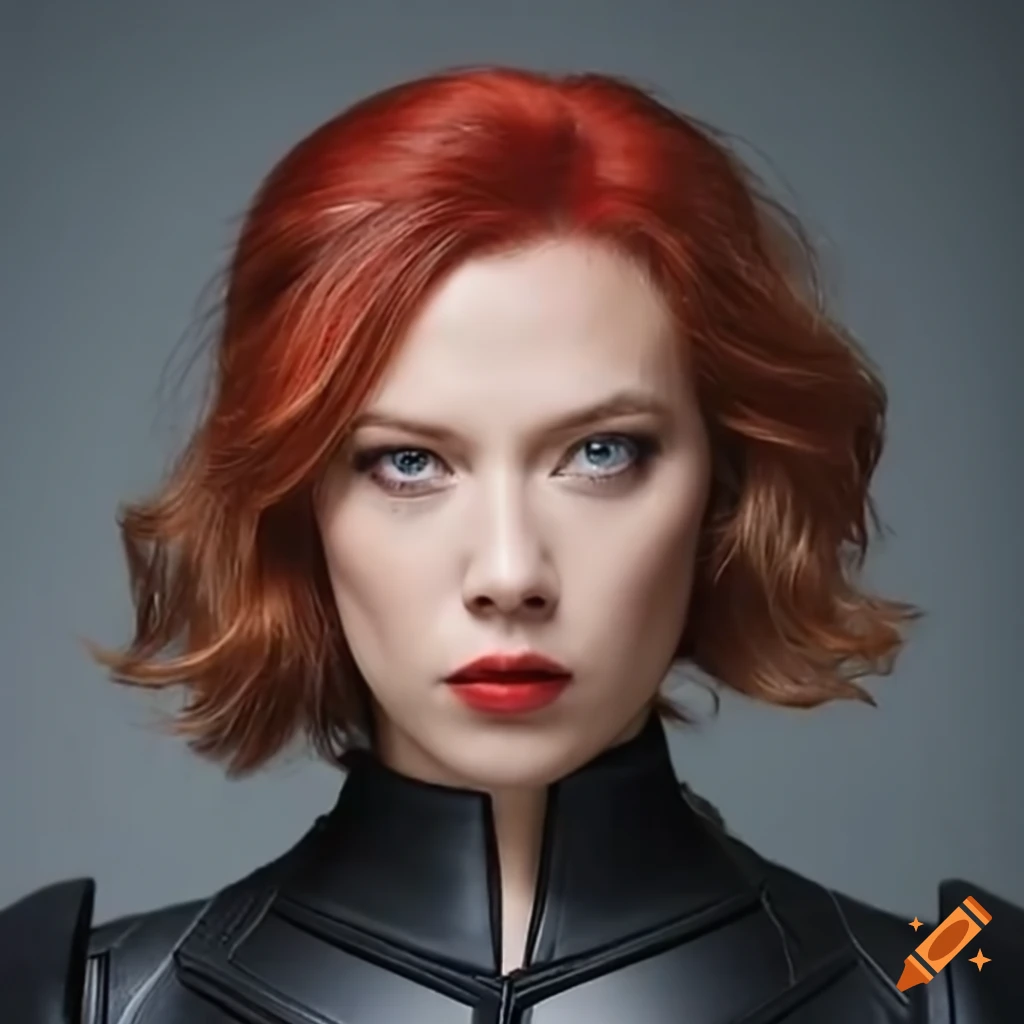 Marvel black widow on Craiyon