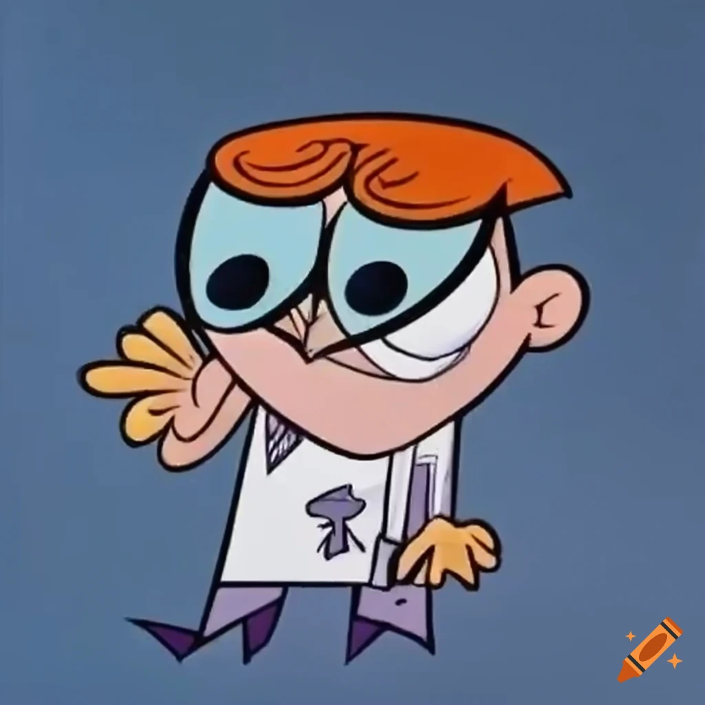 A nostalgic cartoon dexter