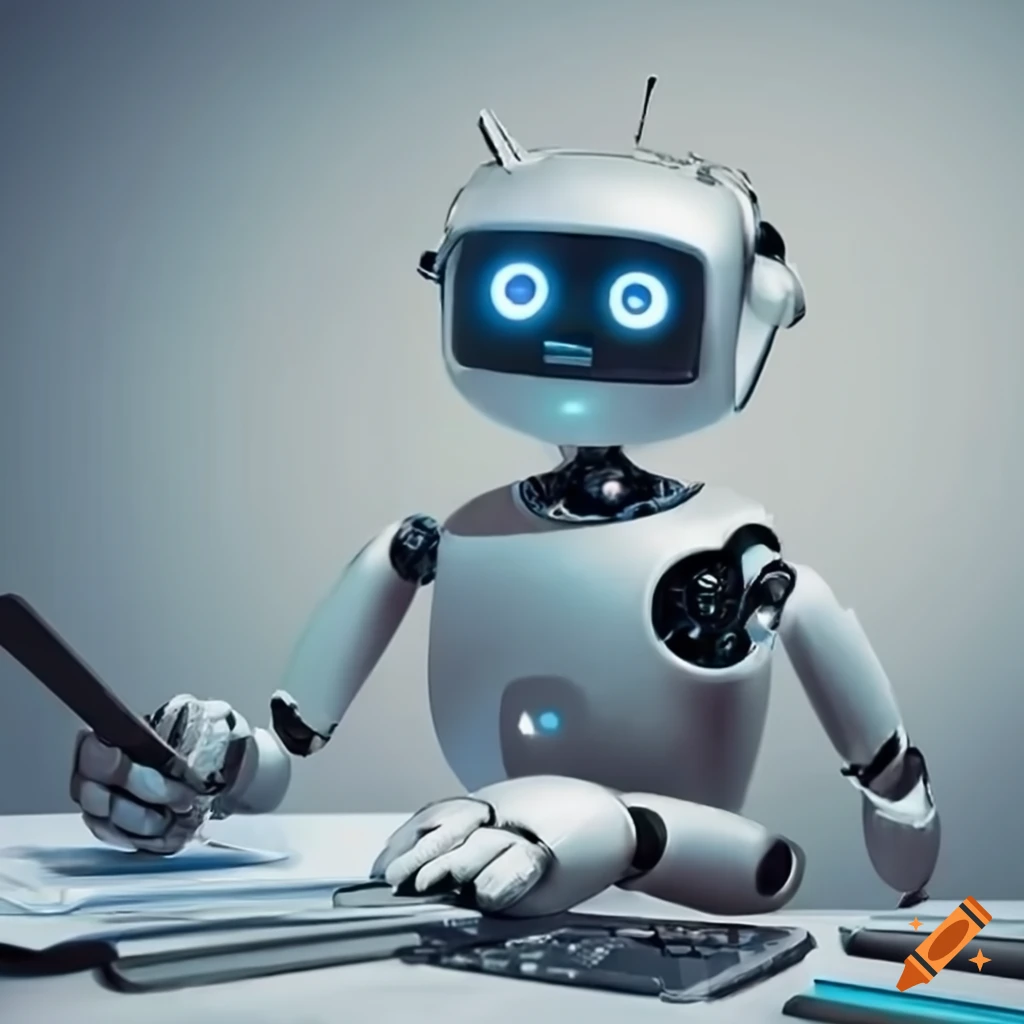 Robot doing accounting