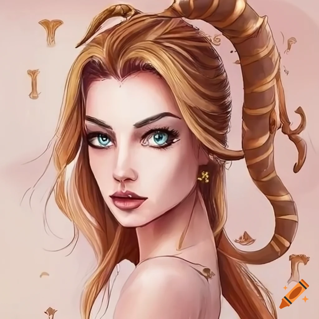 Pretty lady capricorn zodiac