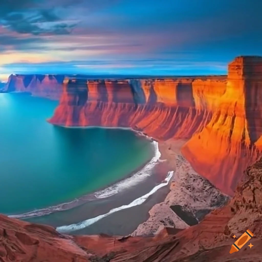 Site seeing places in usa on Craiyon