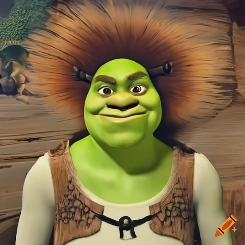 Anthropomorphic shrek