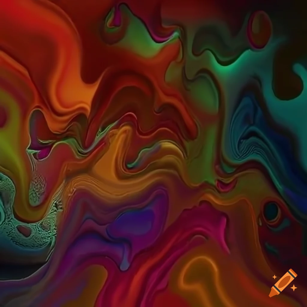 Projectiles bouncing in non euclidean patterns burning melting gloomy ...