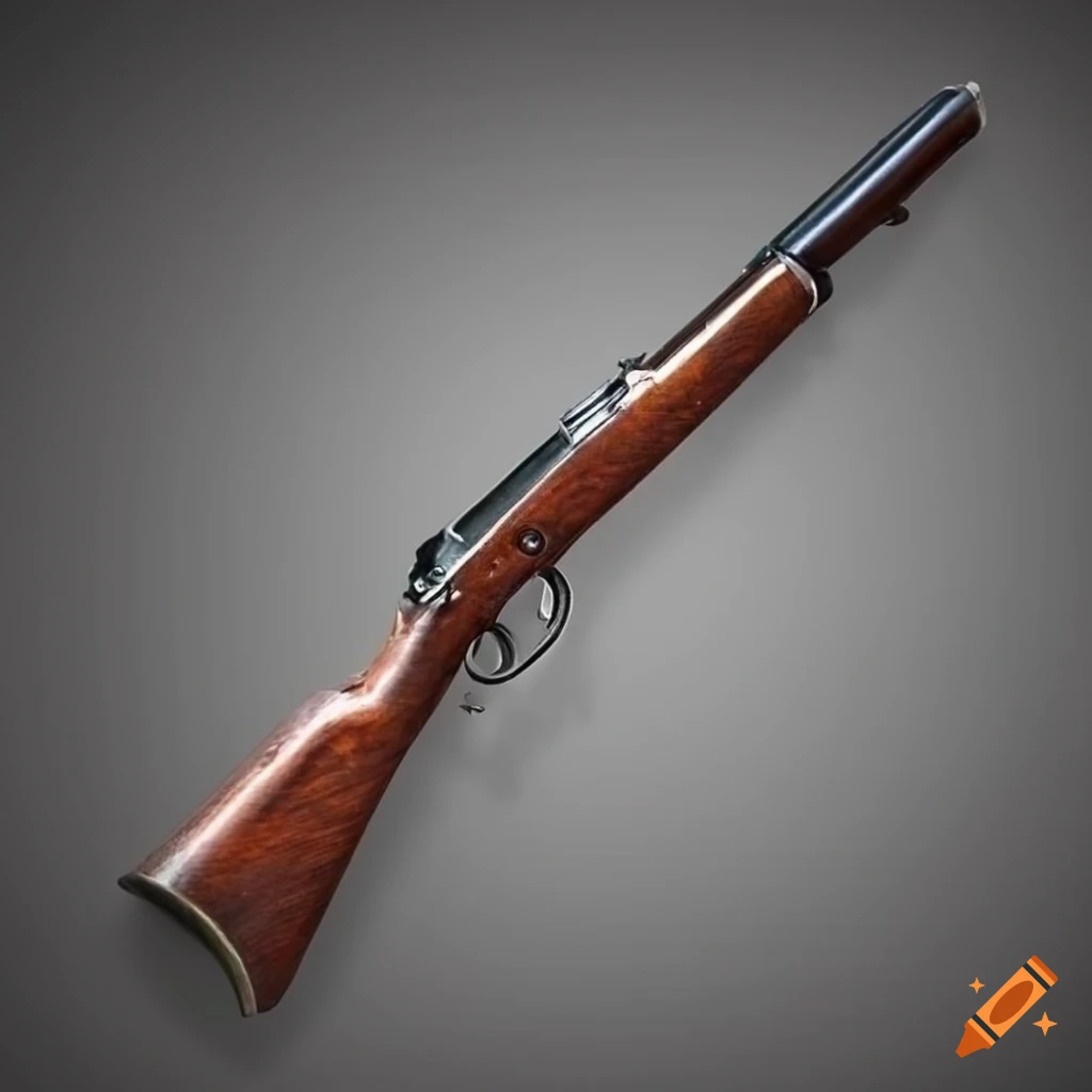 Old winchester rifle