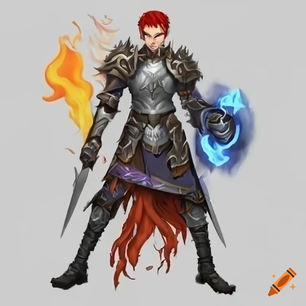 Anime_pathfinder_character_aasimar_man_with_red_hair_and_light_skin ...