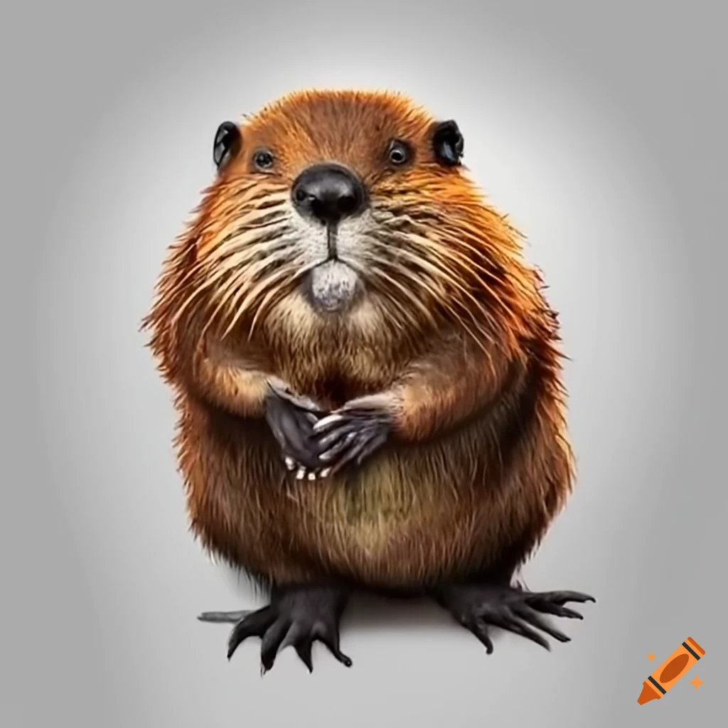 Beaver on Craiyon