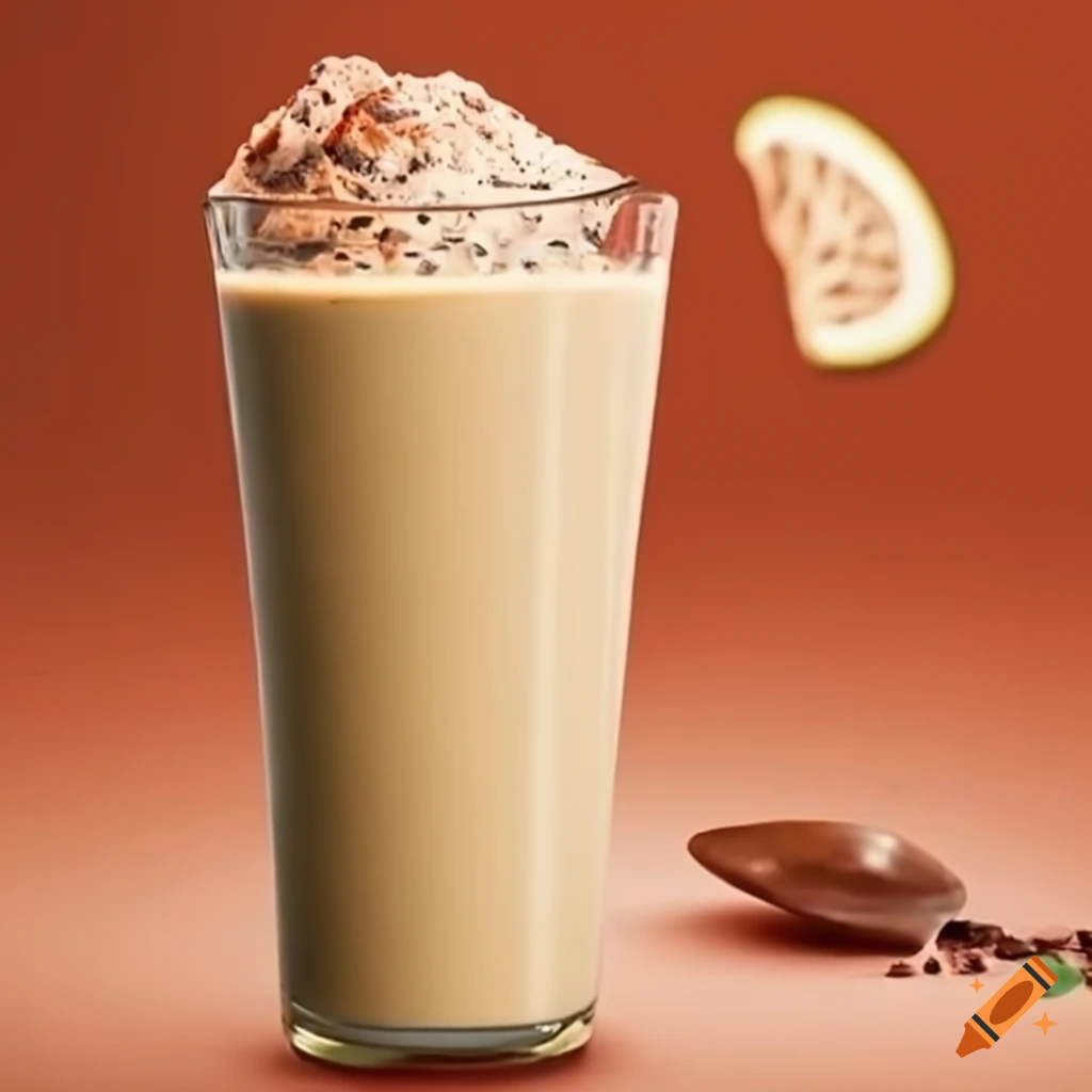 Healthy protein shake advert on Craiyon