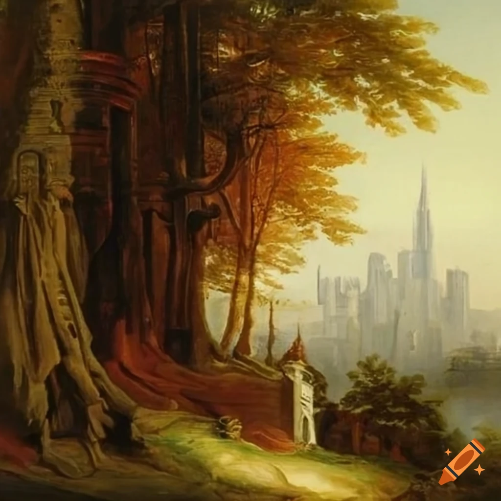 Thomas cole painting of toronto on Craiyon