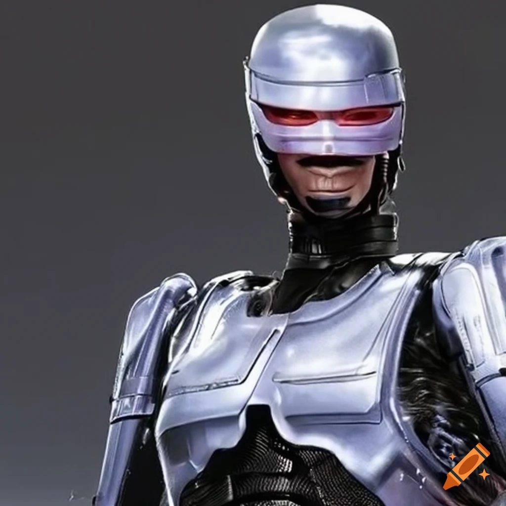 Abbie cornish as a golden female robocop