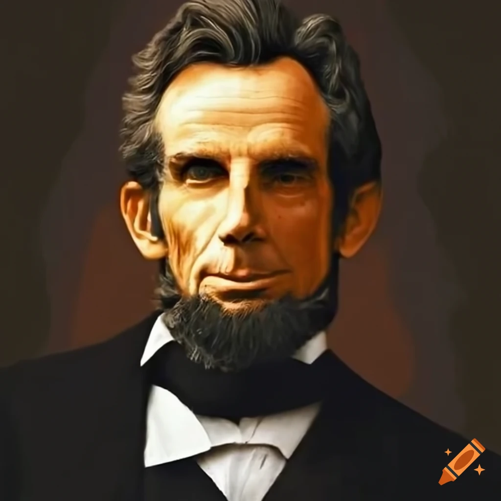 Ben stiller as abraham lincoln by vermeer
