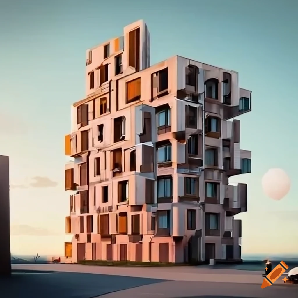 Step into the world of architectural innovation with a modern and ...