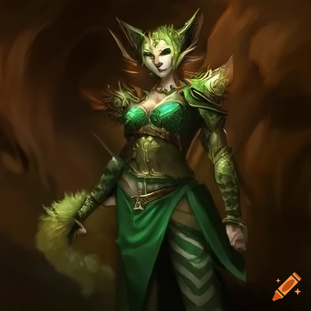 Warrior Cat Female Elf Costumes