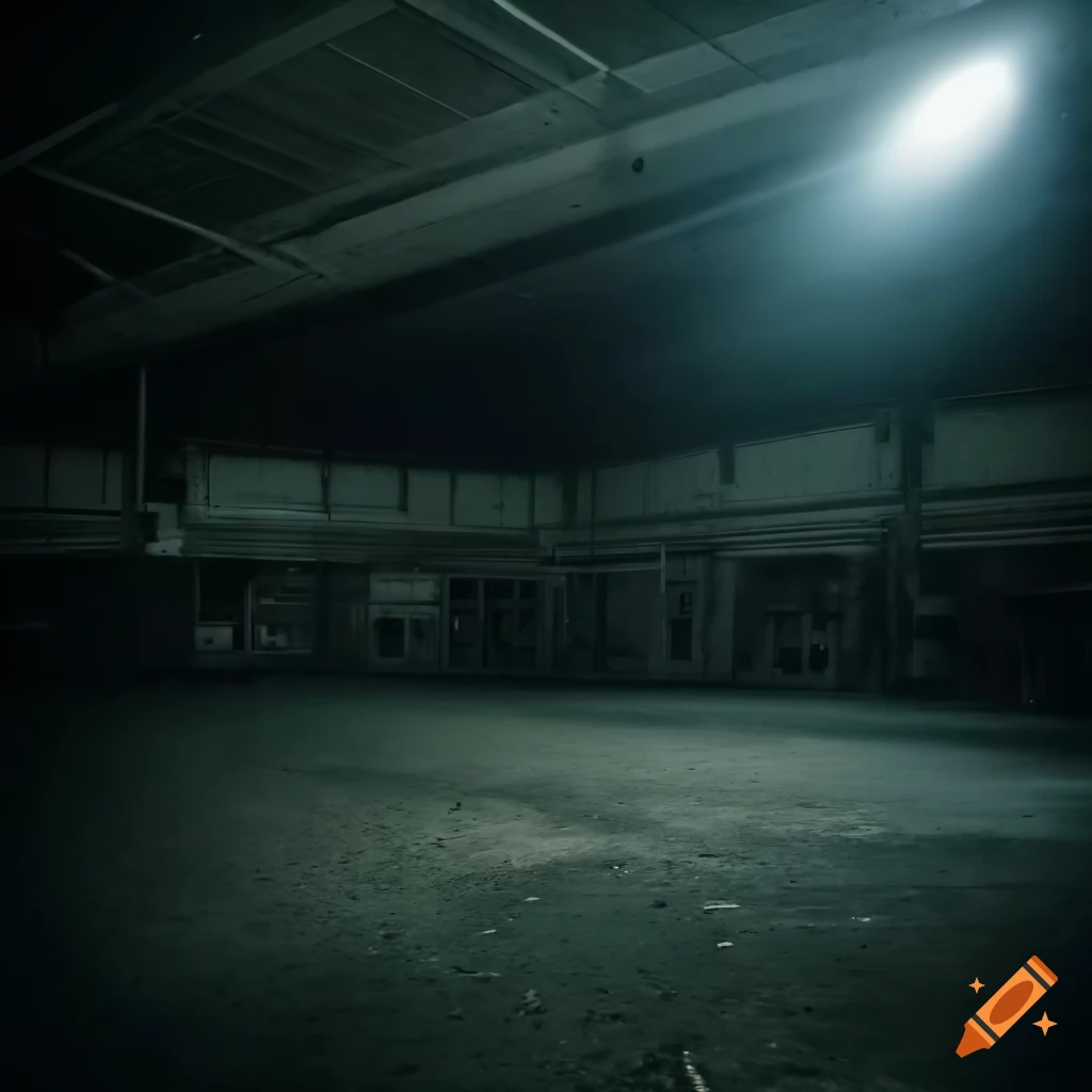 Real life, liminal park playground void space, dim lighting high ...