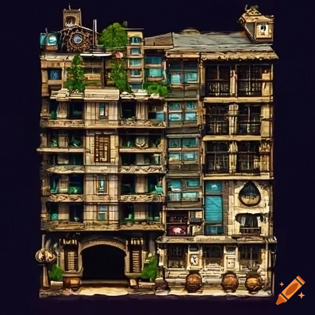 2d Steampunk City 2d Side Scrolling Platformer Video Game Tileset