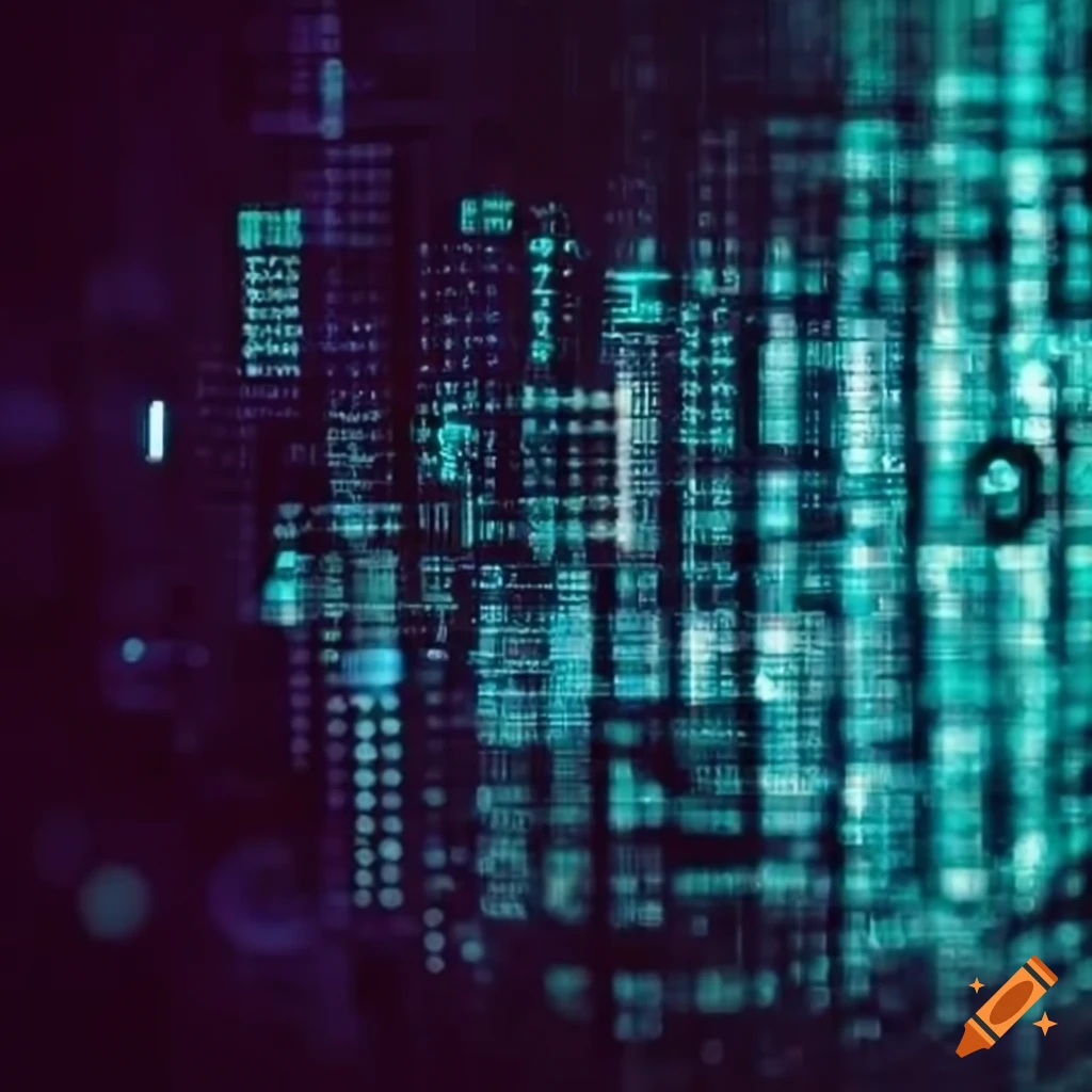 Cyber security company on Craiyon