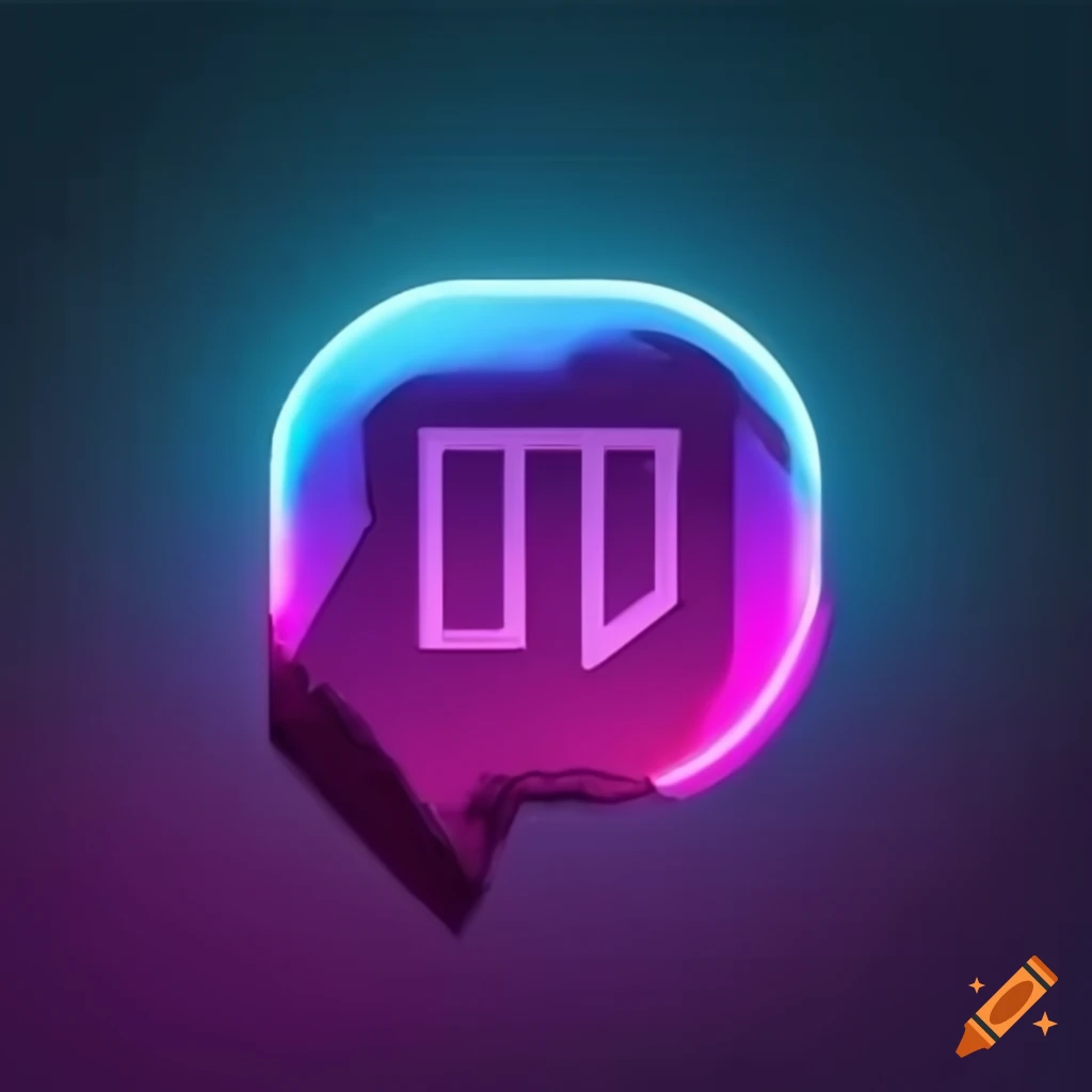 An ultra realistic logo for a twitch channel on Craiyon