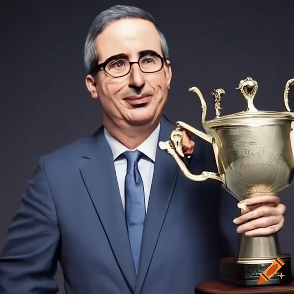 John Oliver Giving Out Trophies