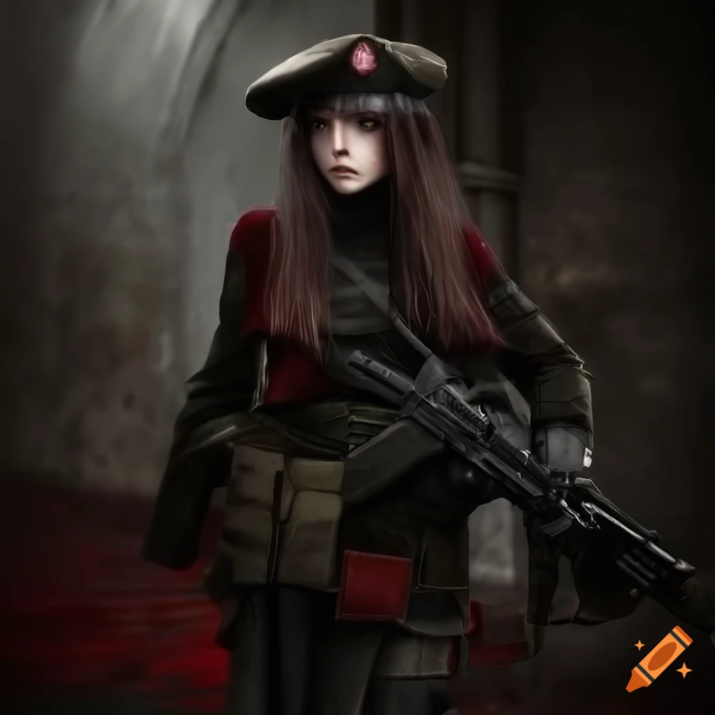 World war one, valkyria chronicles, female, soldier, photorealistic ...