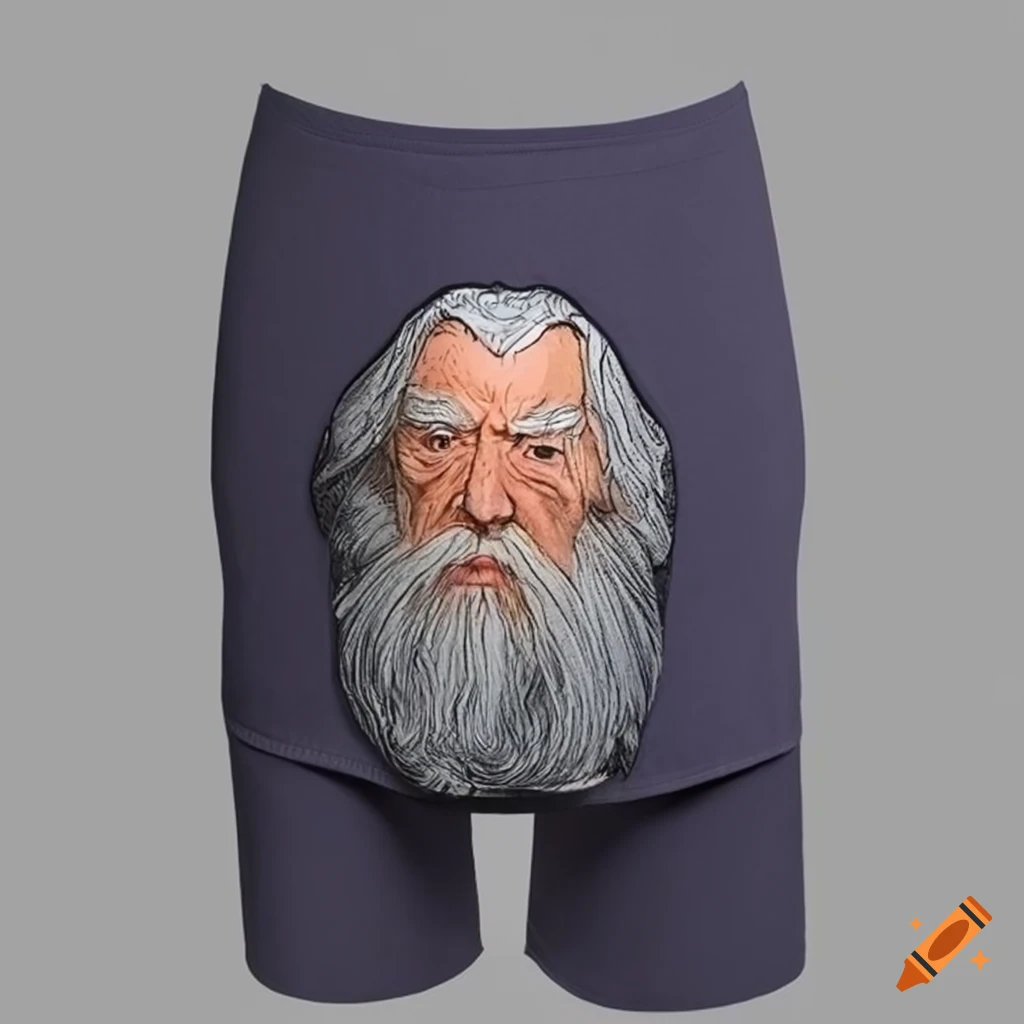 Gandalf wearing boxer briefs