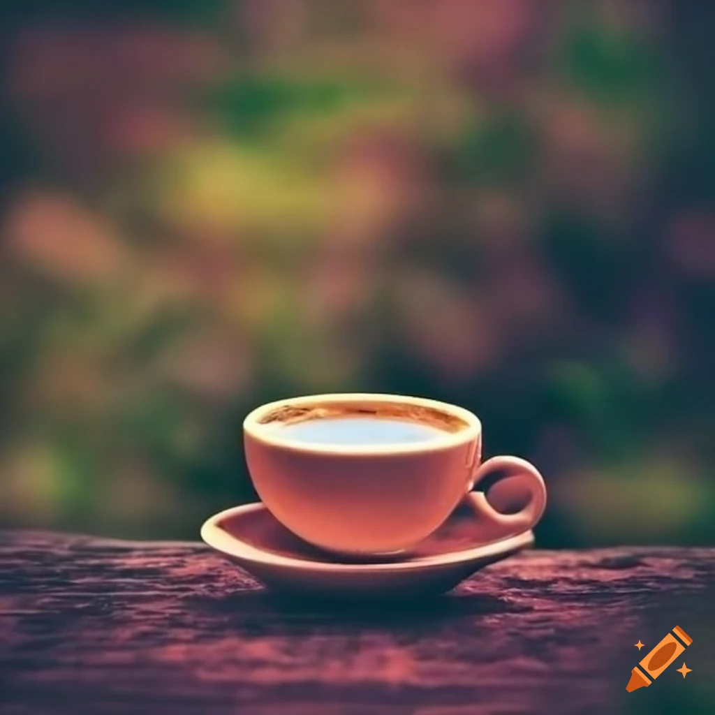 Beautiful and peaceful setting to relax with coffee and practice self love
