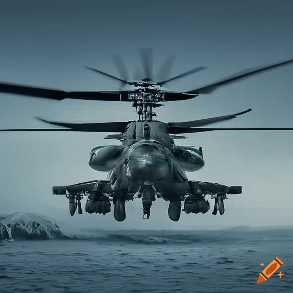 Cold war medium sized helicopter