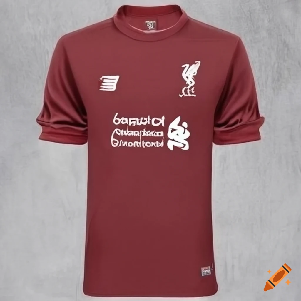 Liverpool football club shirt on Craiyon