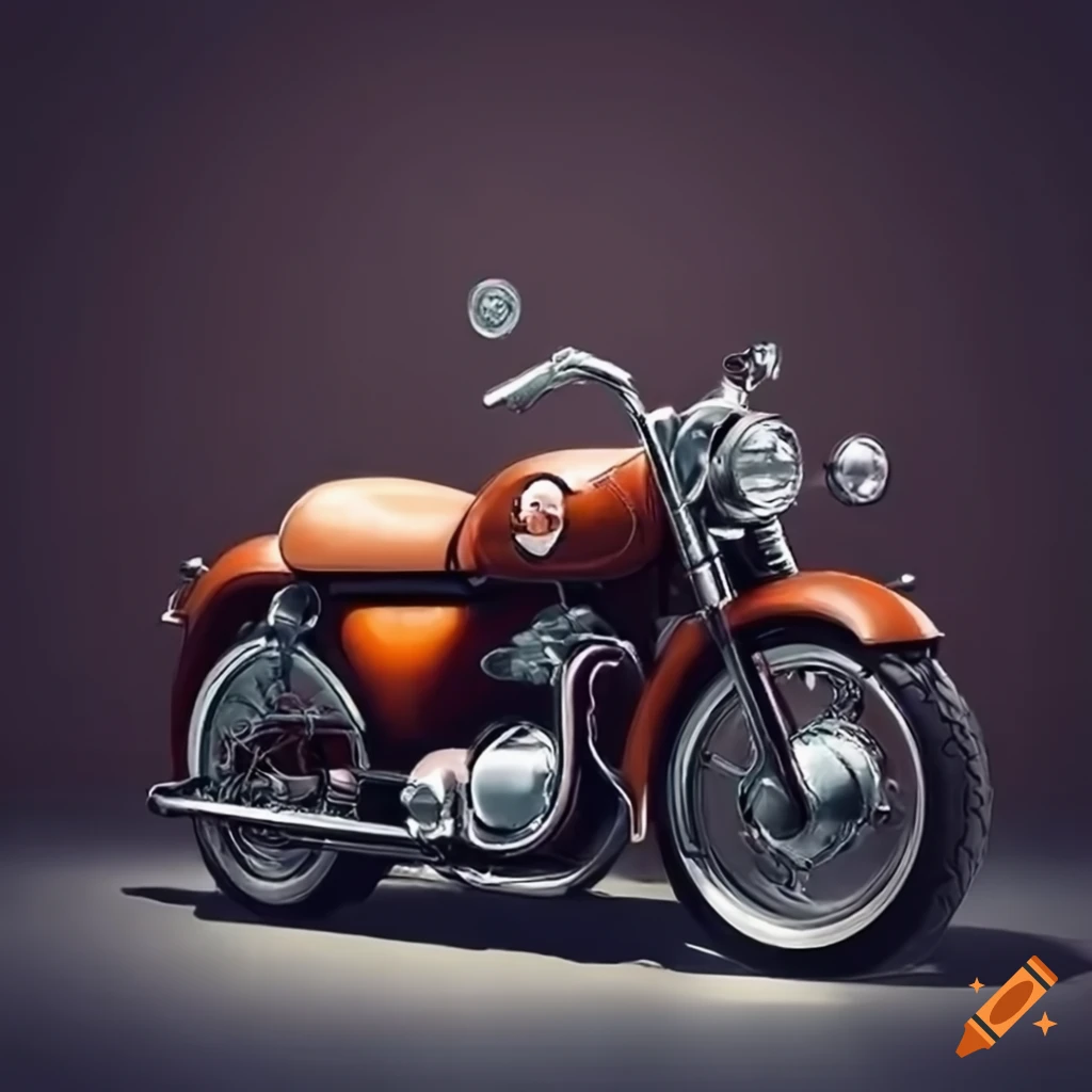 Motor retro classic on Craiyon