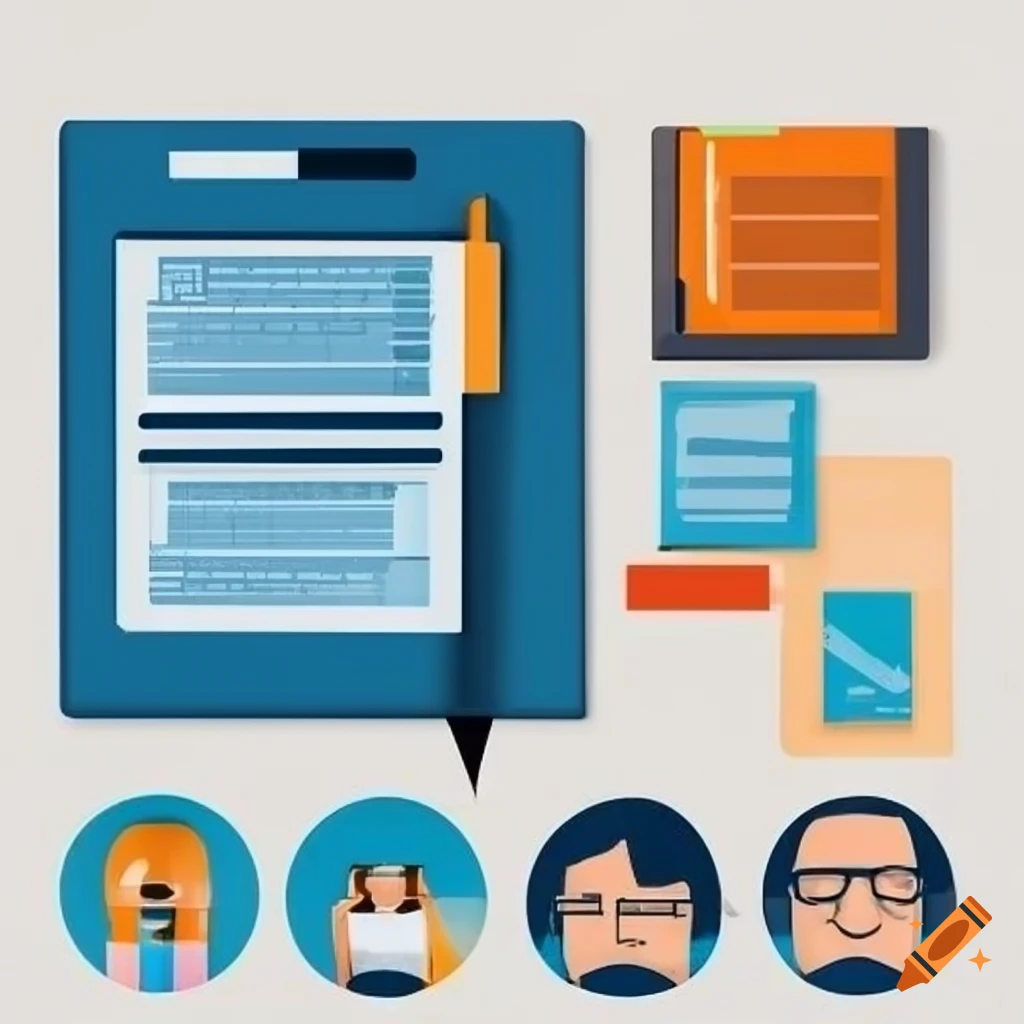 Create a business management infographics