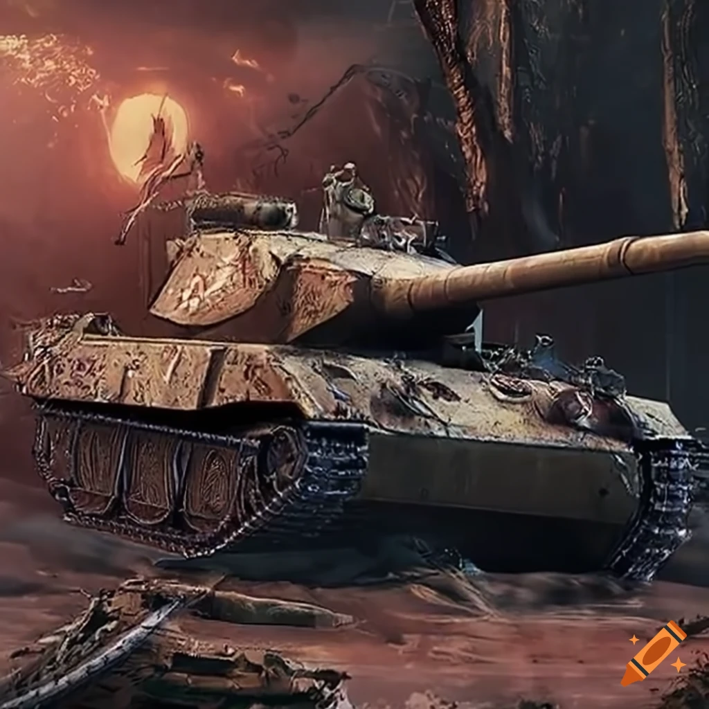 World of tanks reimagines as dark horror game