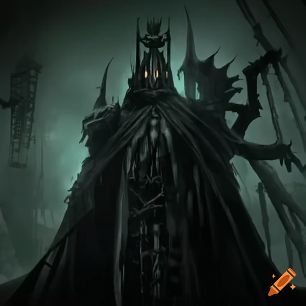 An image of a dark procurement overlord in a control tower barking ...