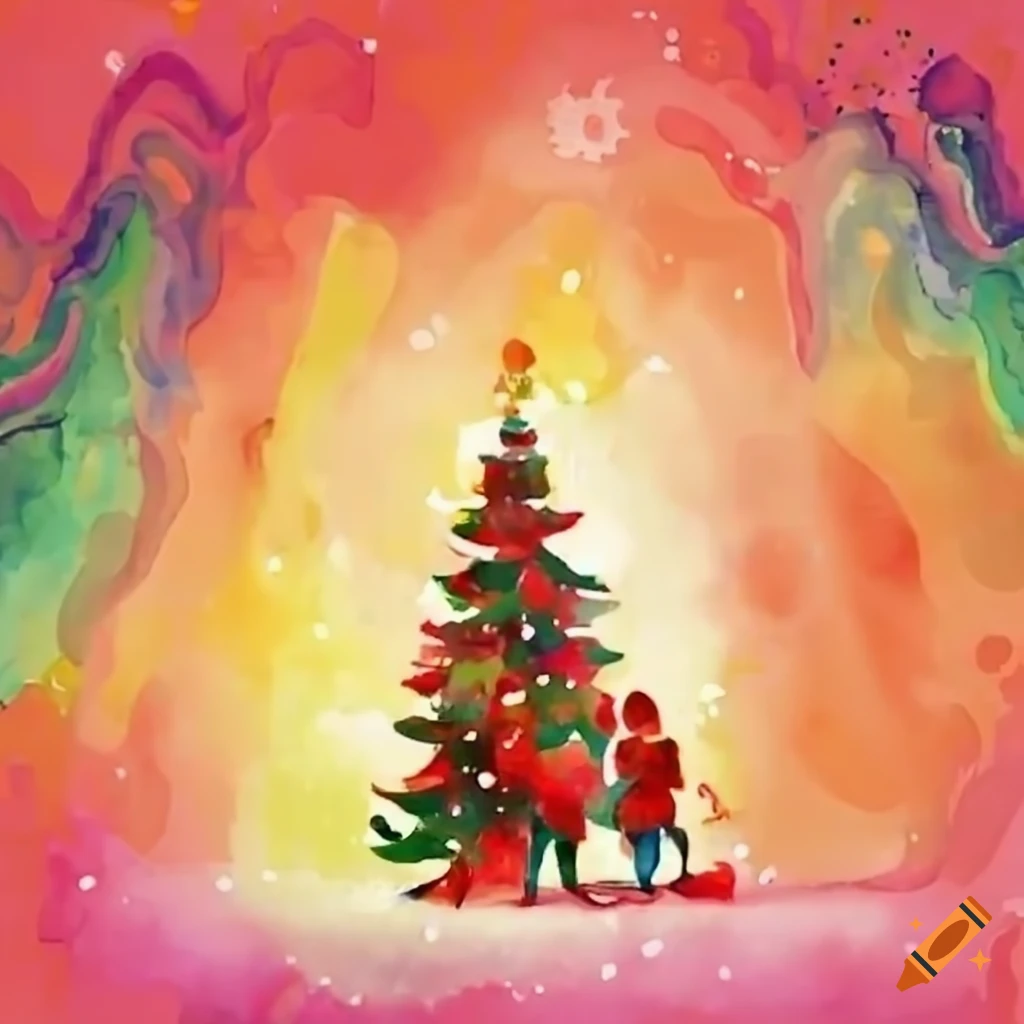 Family christmas on Craiyon