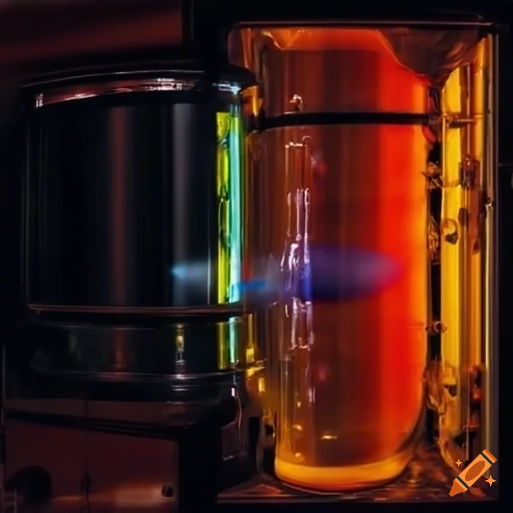 Scientific process of sublimation inside an industrial freeze dryer on ...