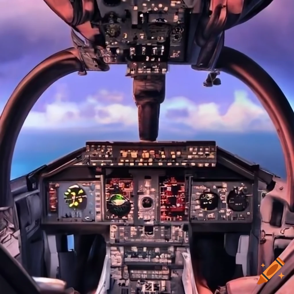Cockpit on Craiyon