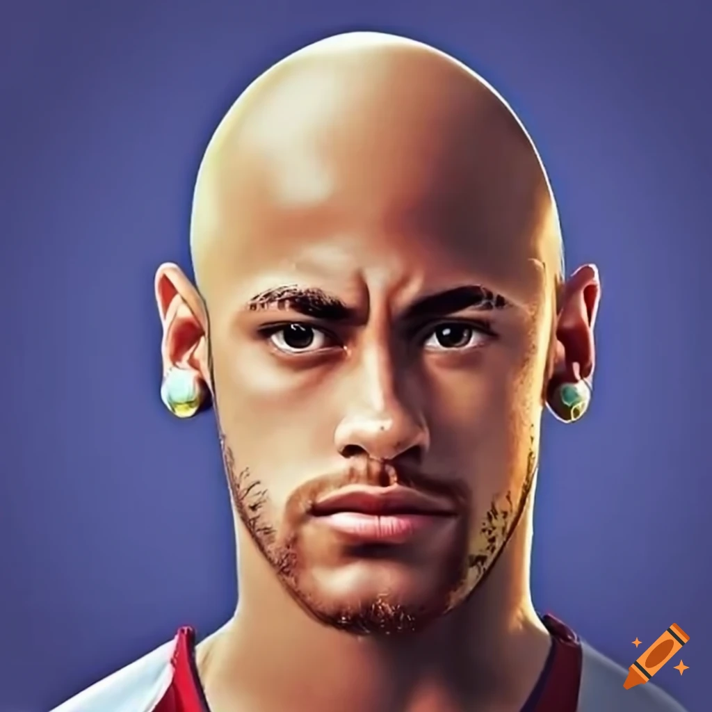 Neymar bald