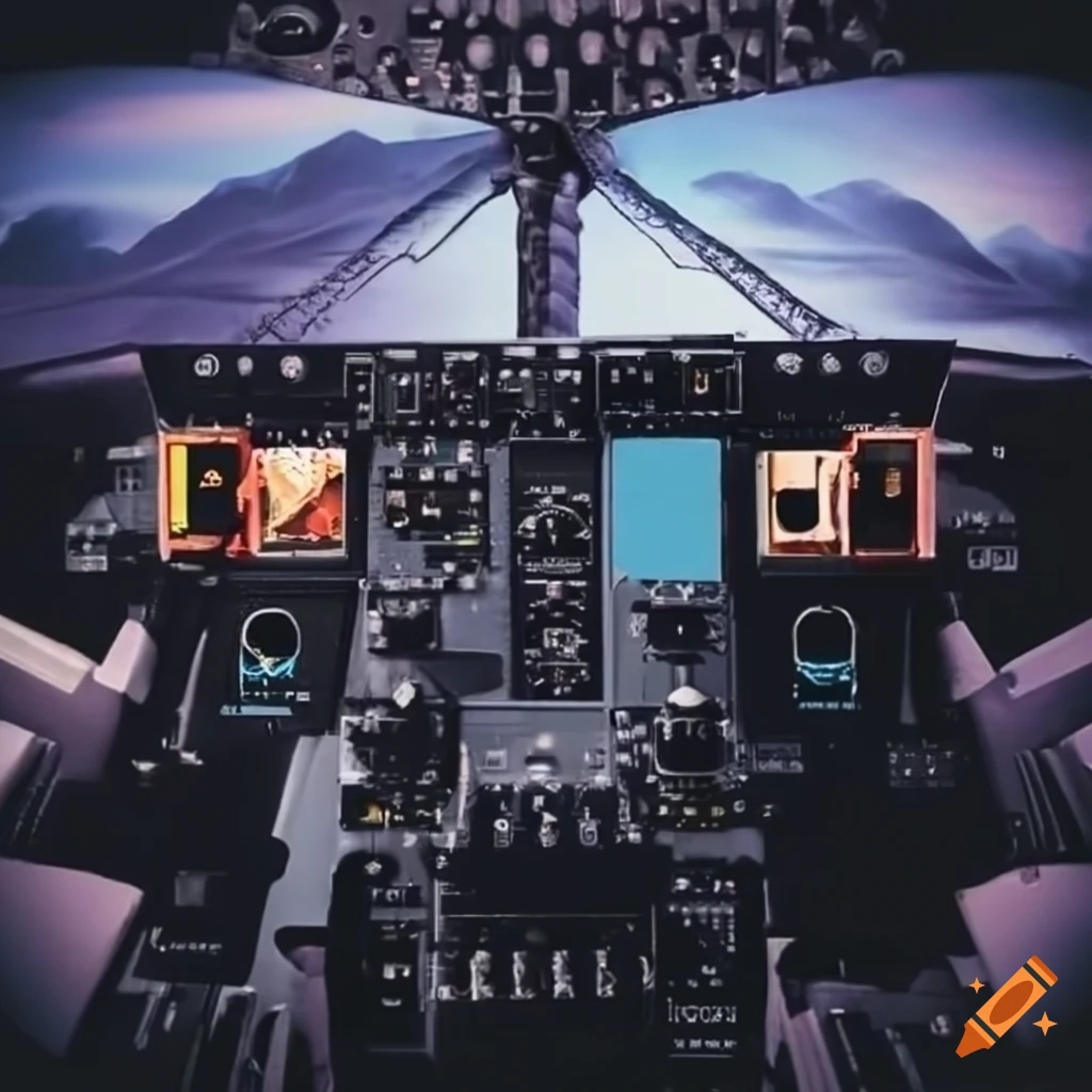 Cockpit on Craiyon